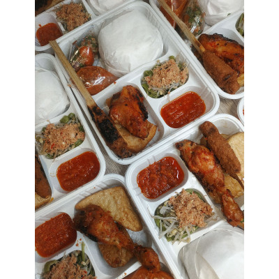 NTB Mall:E-Commerce NTB - Nasi Ayam Taliwang