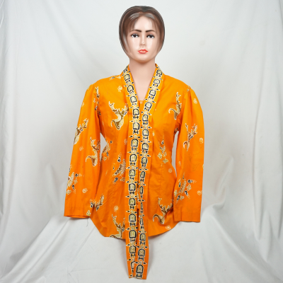NTB Mall:E-Commerce NTB - Lestary Tenun Batik Sasambo Blouse Kuning